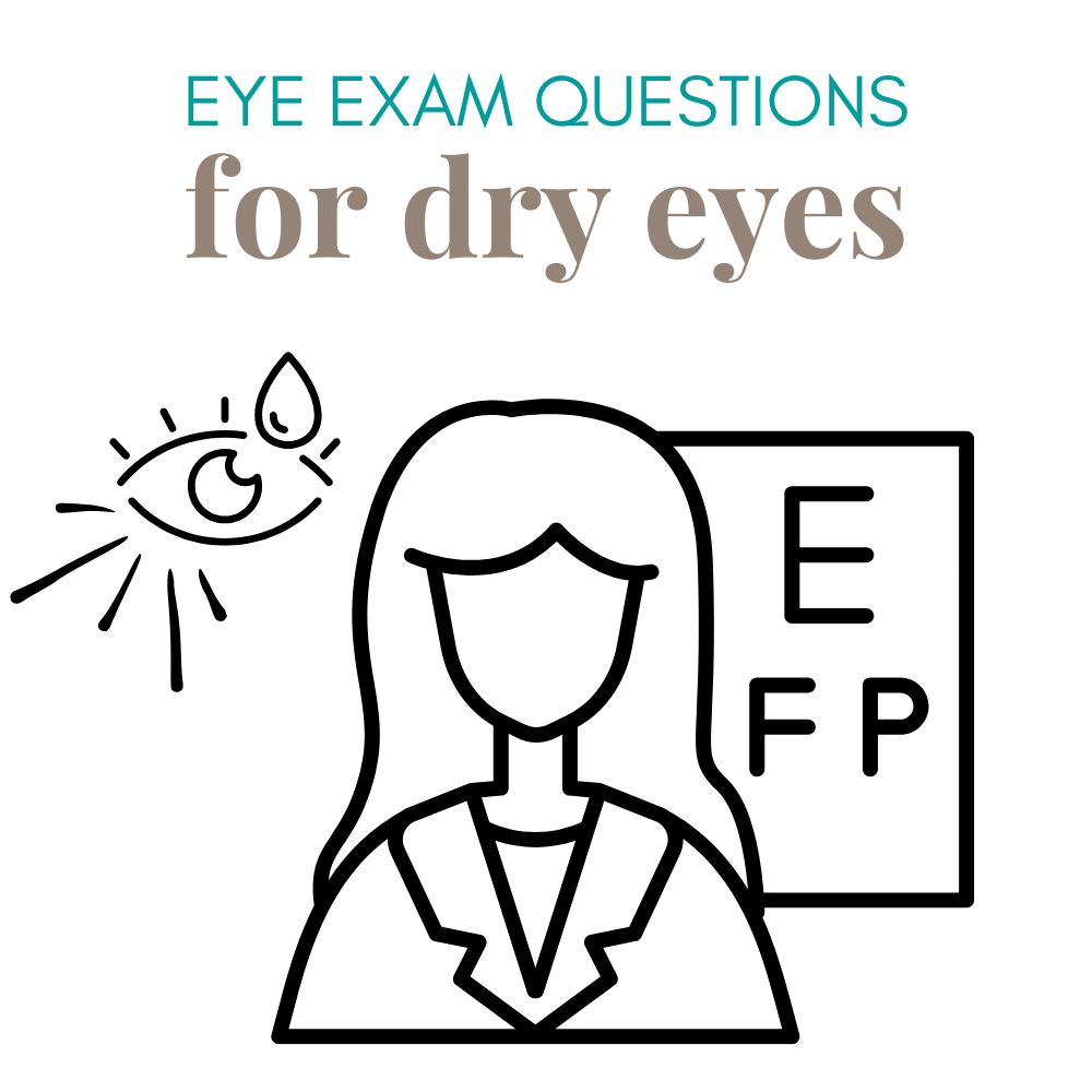 Dry Eyes? Top Questions to Ask Your Optometrist At Your Eye Exam for E ...