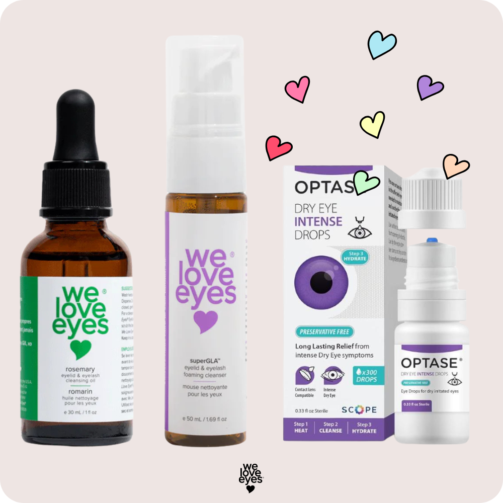 Simple STARTER EYE CARE ROUTINE for Clear, Comfortable Eyes – We Love Eyes