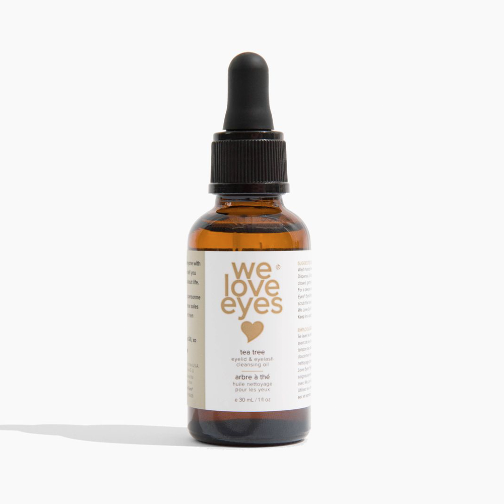 Tea Tree Eyelid Cleansing Oil – We Love Eyes