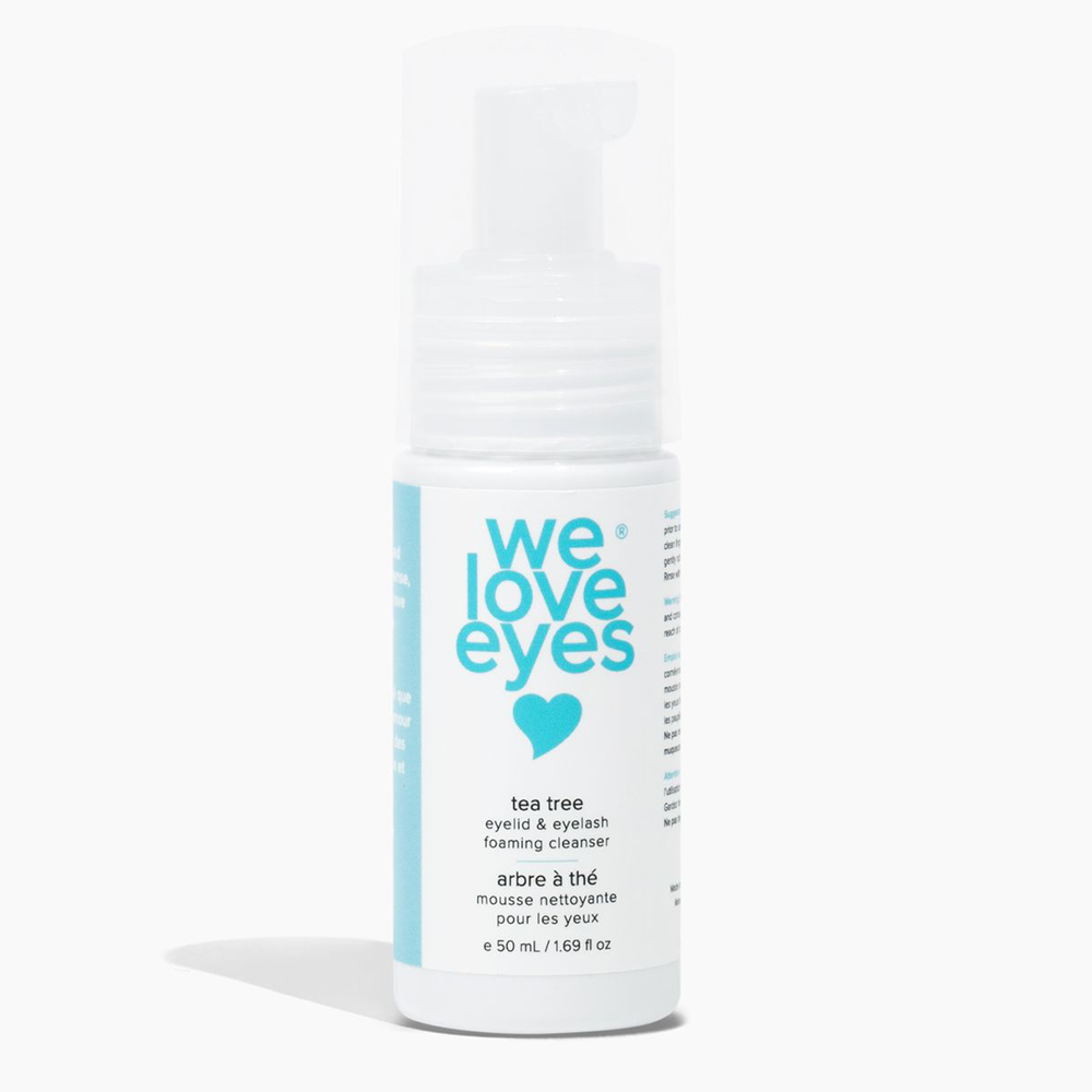 Tea Tree Eyelid Foaming Cleanser – We Love Eyes